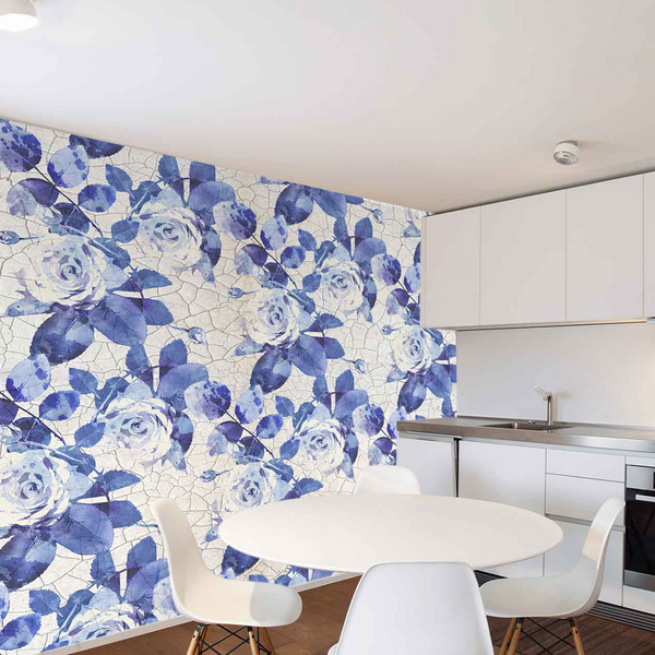 Delft Roses Wallpaper – Chroma Living