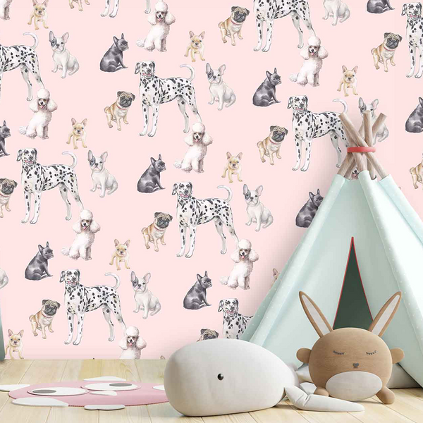 Puppy Tails Wallpaper – Chroma Living